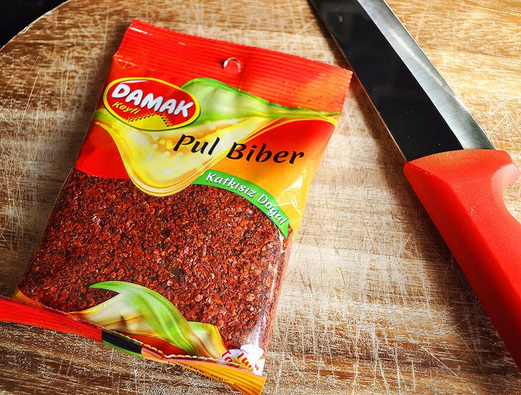 Pul Biber or Red Pepper Flakes Ingredient